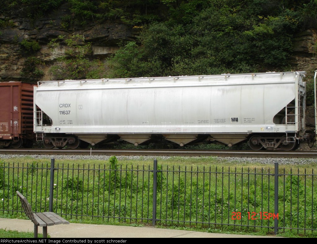 CRDX 11637 Covered Hopper EB